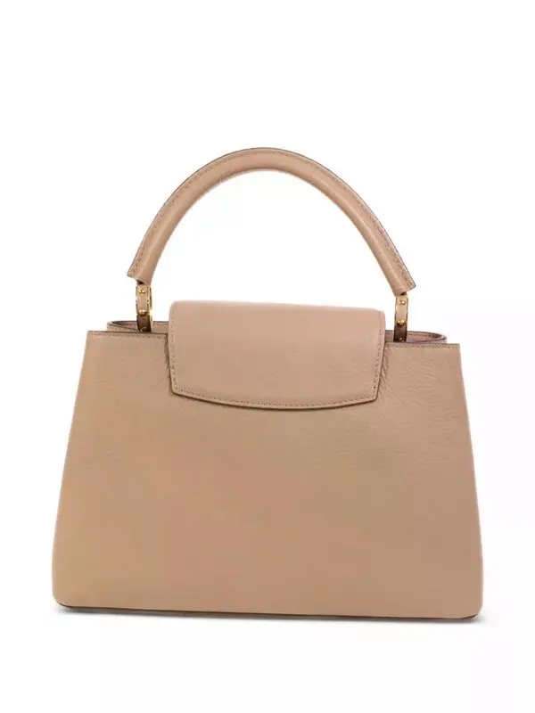 LOUIS VUITTON Capucines Mm Tote Bag - Neutrals