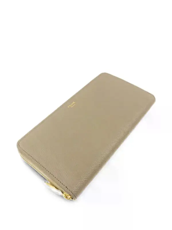 Celine Grained-leather Long Wallet