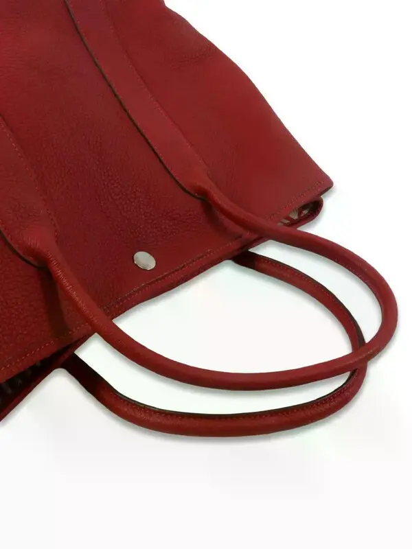 Hermès Pm Garden Party Leather Tote Bag - Red