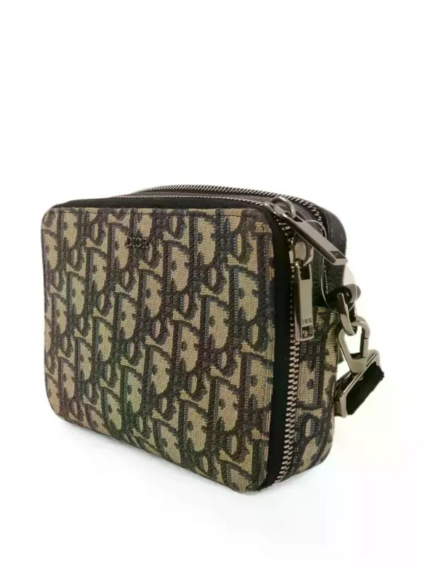 Dior Oblique Zipper Crossbody Bag