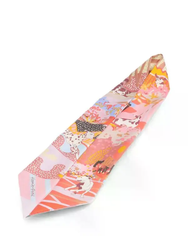 Hermès Twilly Scarf - Pink