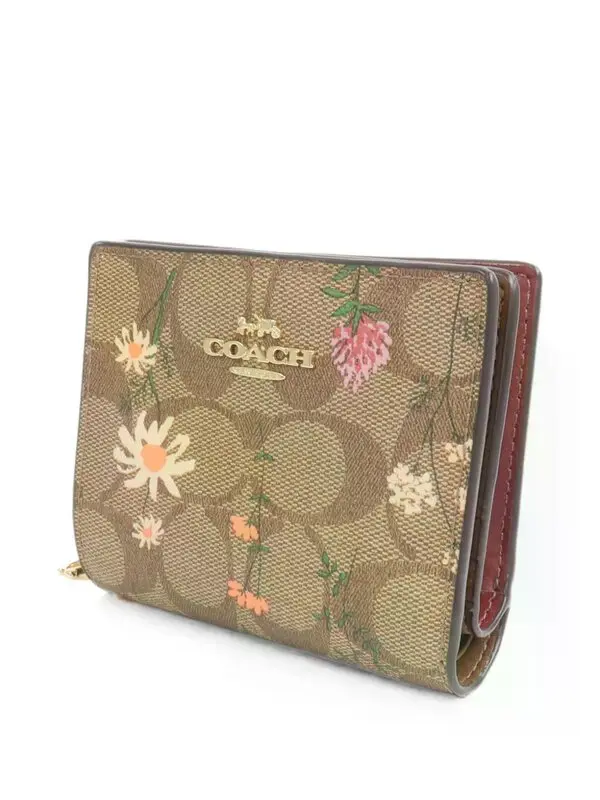 COACH VINTAGE Floral-print Wallet