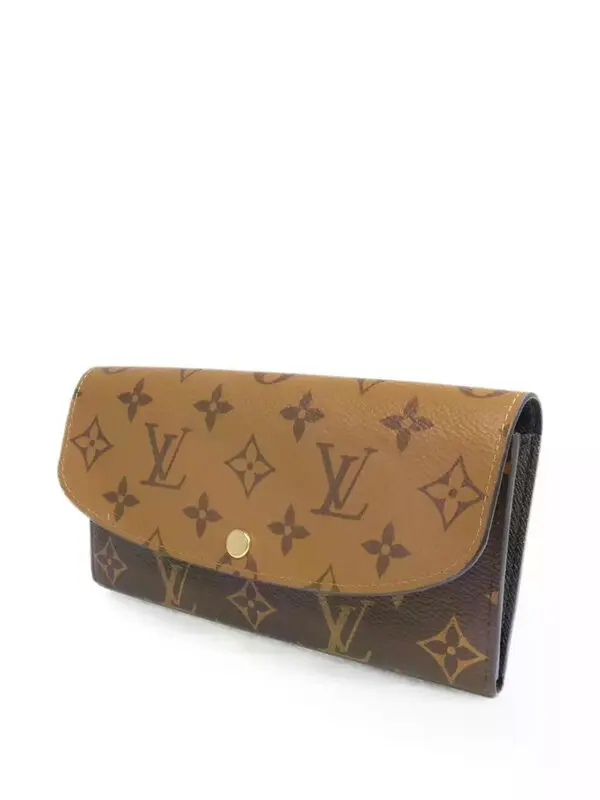 LOUIS VUITTON Monogram Reverse Emilie Wallet