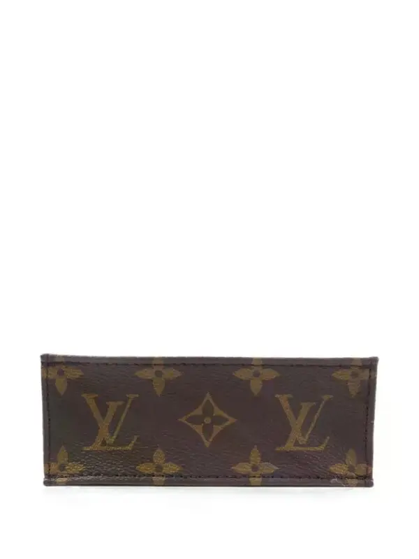 LOUIS VUITTON Petit Sac Plat Monogram Tote Bag