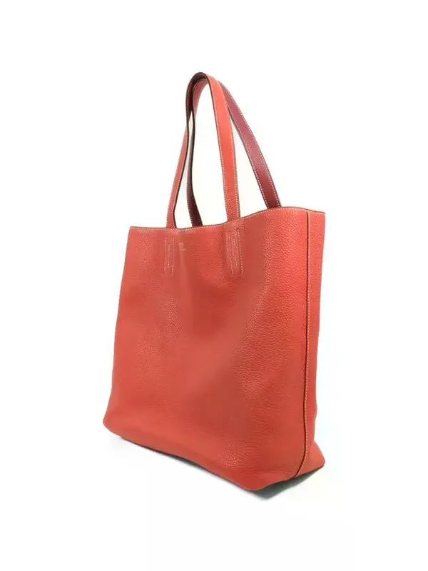 Hermès Double Sens 36 Leather Tote Bag