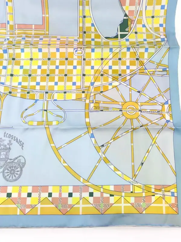 Hermès Balade Écossaise Silk Scarf