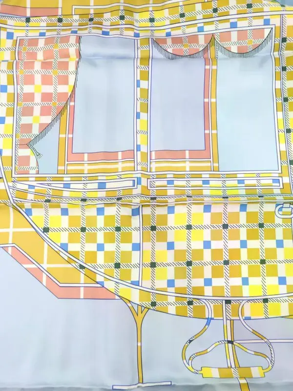Hermès Balade Écossaise Silk Scarf