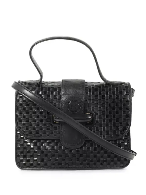 Fendi Woven Leather Tote Bag
