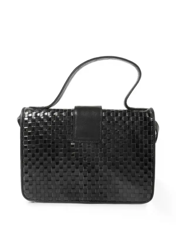 Fendi Woven Leather Tote Bag