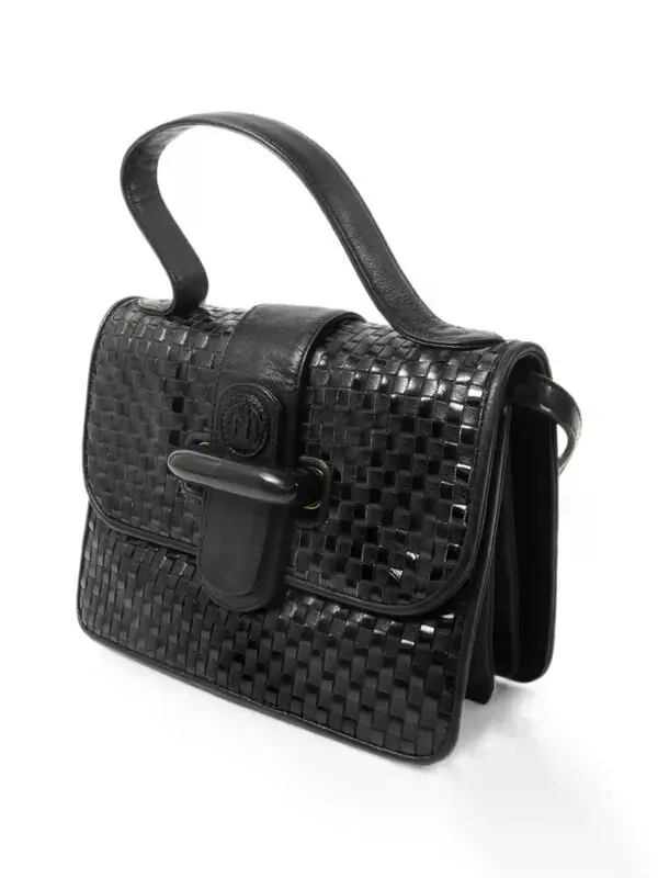Fendi Woven Leather Tote Bag
