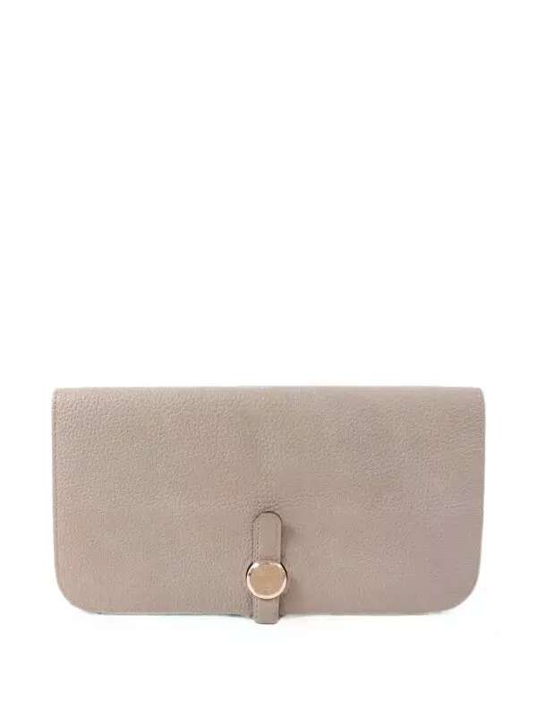 Hermès Mm Dogon Togo Leather Wallet
