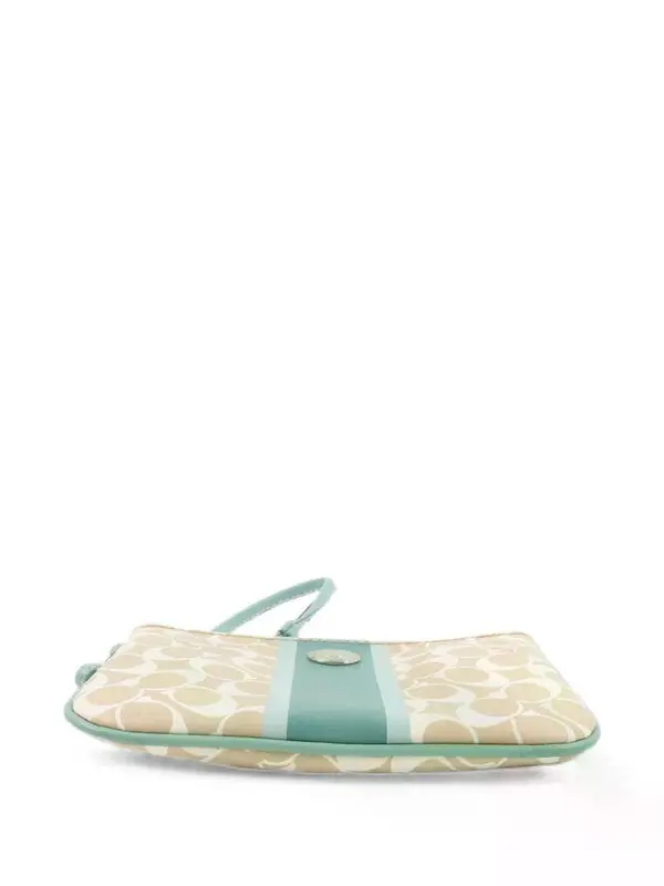 COACH VINTAGE Signature Monogram Pouch