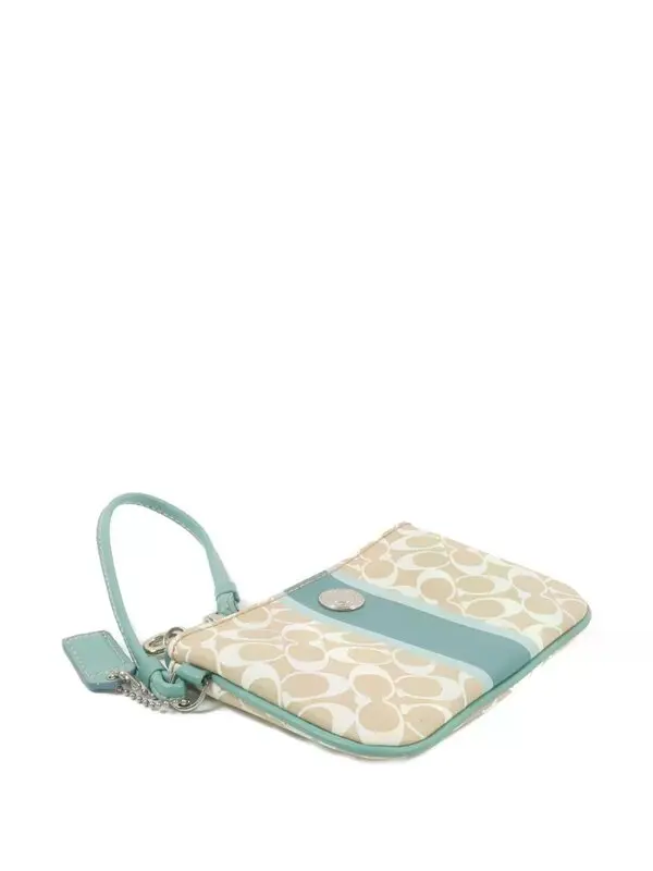 COACH VINTAGE Signature Monogram Pouch