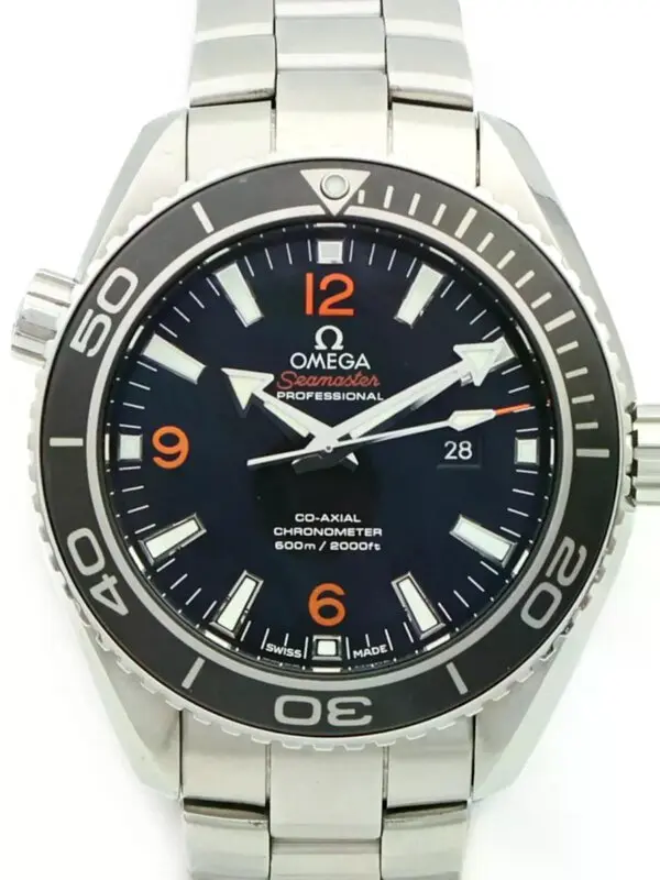 Omega Seamaster Planet Ocean 38mm Automatic Watch - Black
