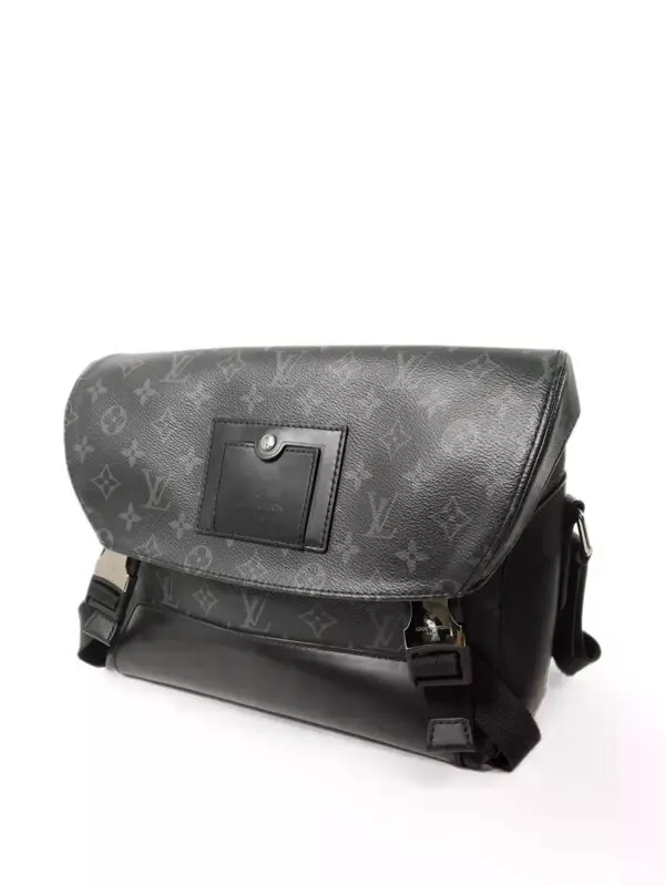 LOUIS VUITTON Monogram Eclipse Voyager Messenger Bag