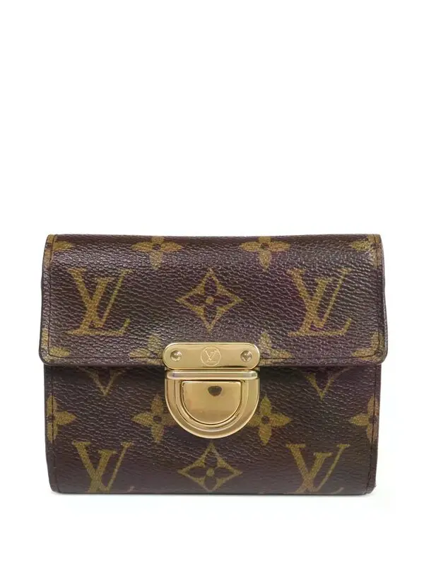 LOUIS VUITTON Joy Monogram-pattern Wallet - Brown