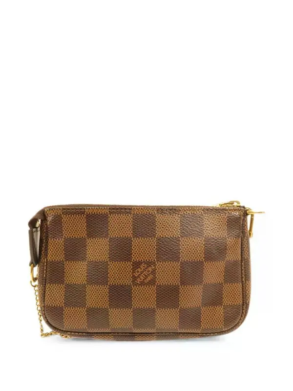 LOUIS VUITTON Mini Pochette Accessoires Damier Shoulder Bag