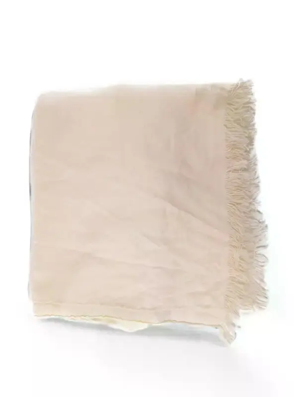 Hermès Fringed Scarf