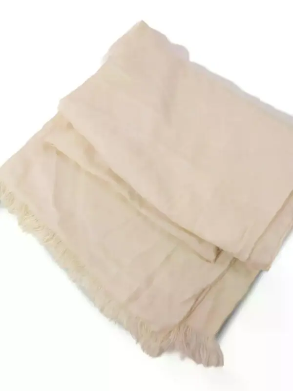 Hermès Fringed Scarf