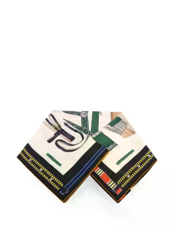 Hermès Mors A Jouets Bandana Scarf