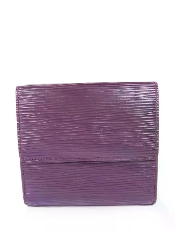 LOUIS VUITTON Epi~leather Wallet - Purple