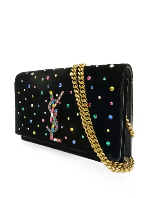 Saint Laurent Embellished Shoulder Bag