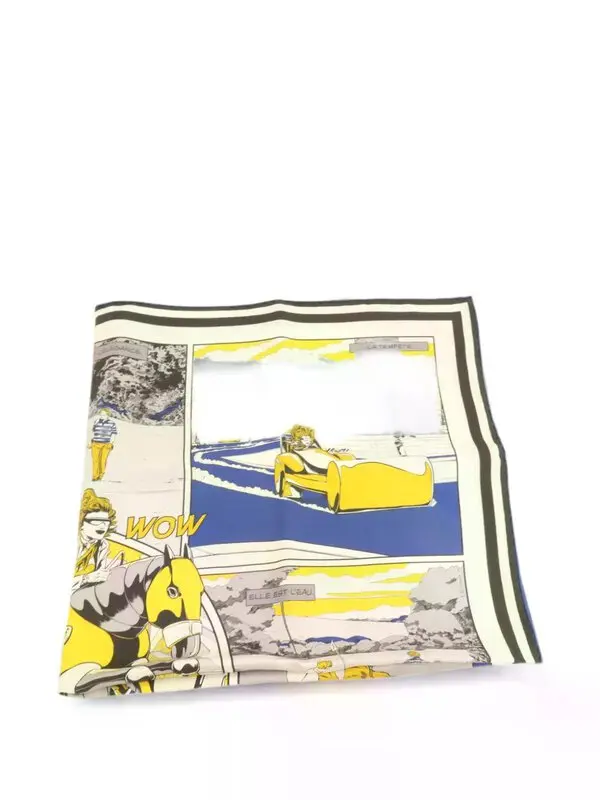 Hermès Wow 90 Double-face Scarf