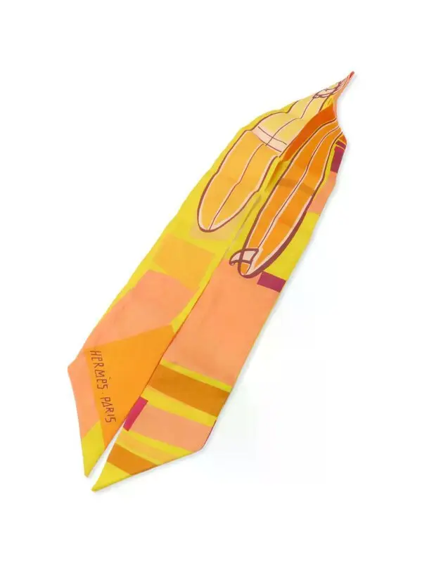 Hermès Twilly Silk Scarf