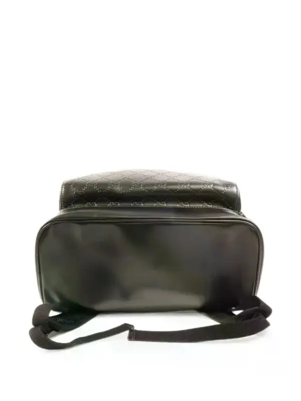 Gucci Gg Embossed Leather Backpack