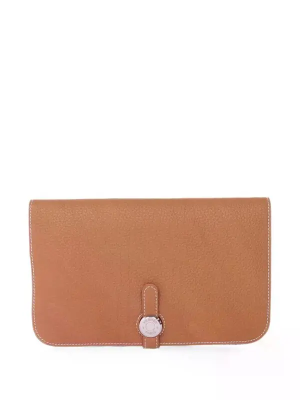 Hermès Gm Dogon Wallet - Neutrals