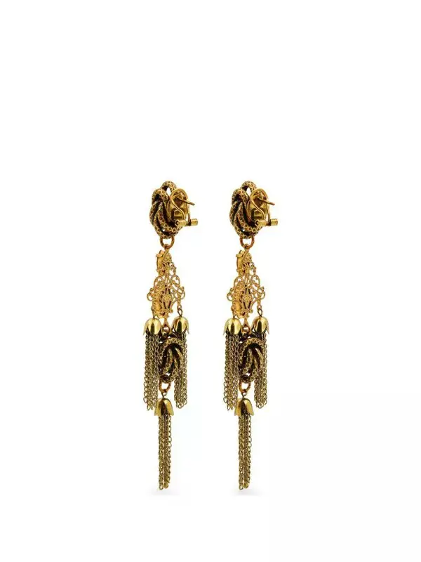 ANTON HEUNIS Nala Crystal-embellished Tassel Earrings