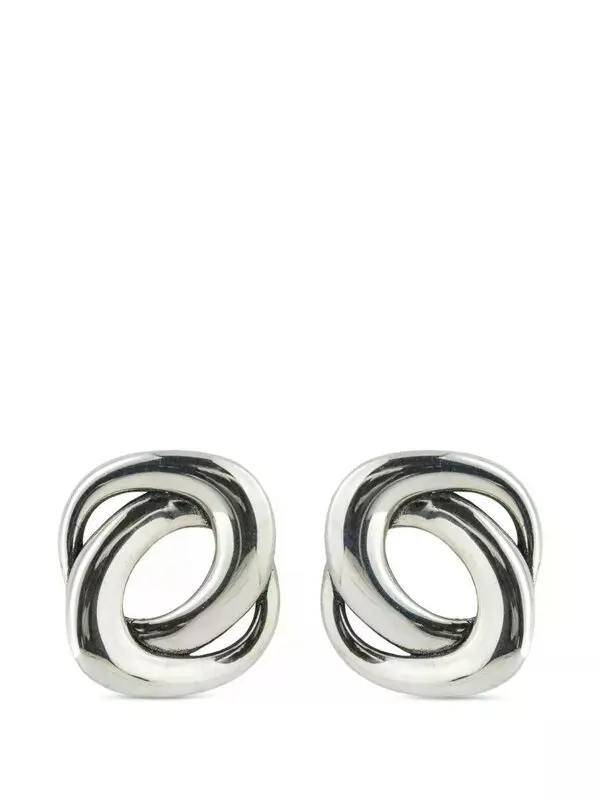 PHILIPPE AUDIBERT Balia Intertwined Earrings - Silver