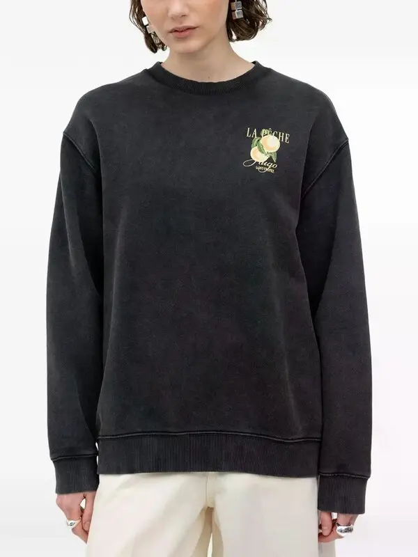 Hugo Graphic Print Sweatshirt - Grey