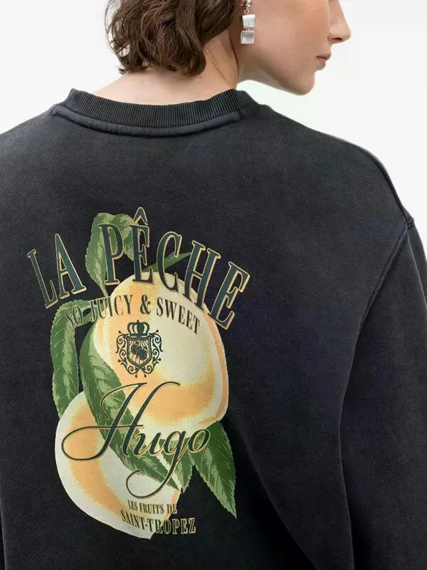 Hugo Graphic Print Sweatshirt