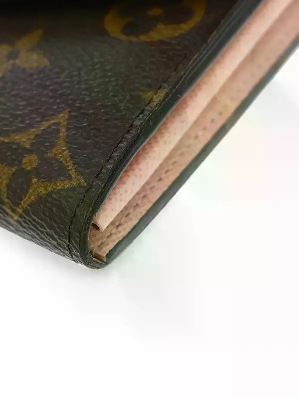 LOUIS VUITTON 2010-2020s Monogram Portefeuille Sarah Wallet