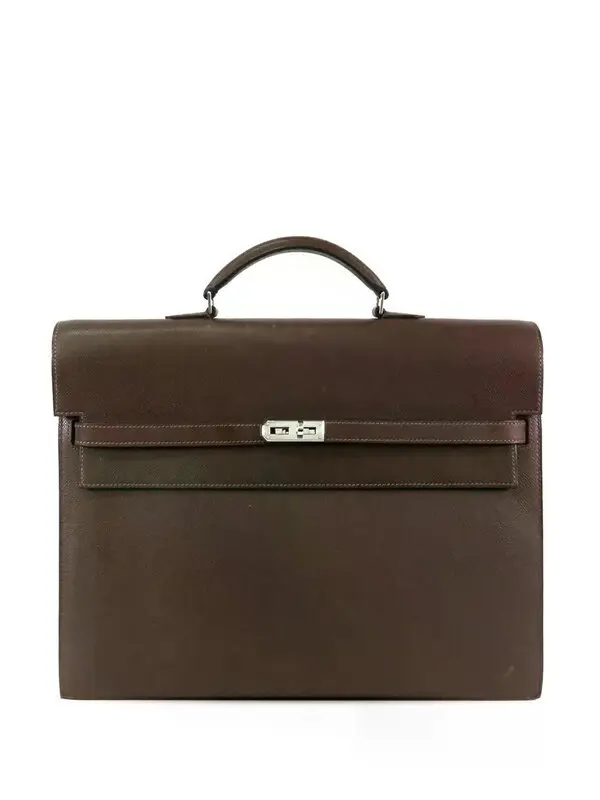 Hermès Kelly Depeches 38 Business Bag - Brown
