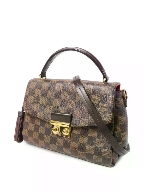 LOUIS VUITTON Croisette Damier Tote Bag - Brown