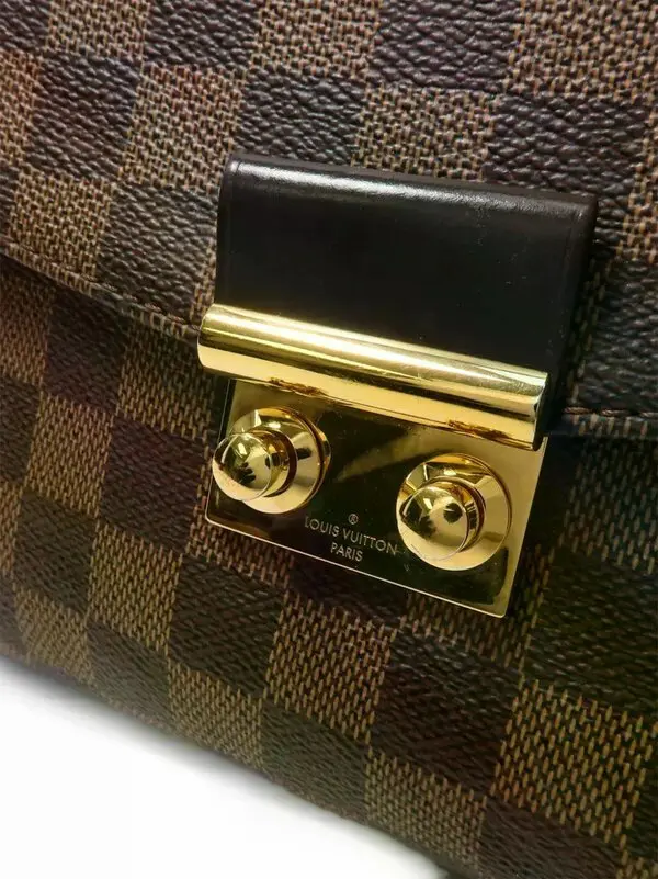 LOUIS VUITTON Croisette Damier Tote Bag - Brown