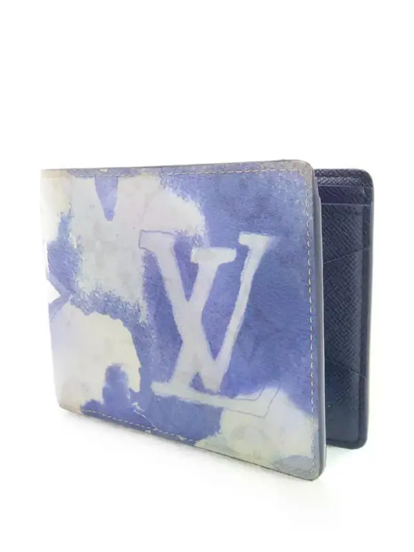 LOUIS VUITTON Monogram Watercolor Multiple Wallet