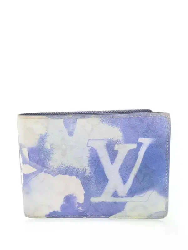 LOUIS VUITTON Monogram Watercolor Multiple Wallet - Neutrals