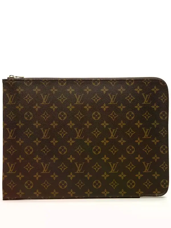 LOUIS VUITTON Monogram Document Portfolio Business Bag