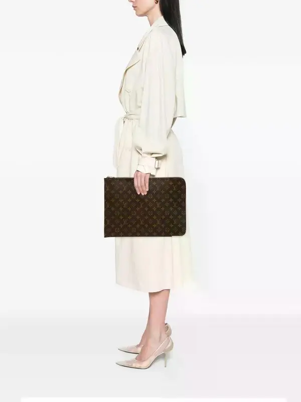 LOUIS VUITTON Monogram Document Portfolio Business Bag