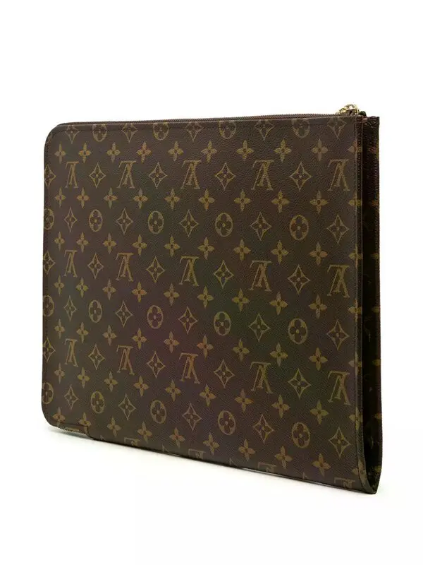 LOUIS VUITTON Monogram Document Portfolio Business Bag