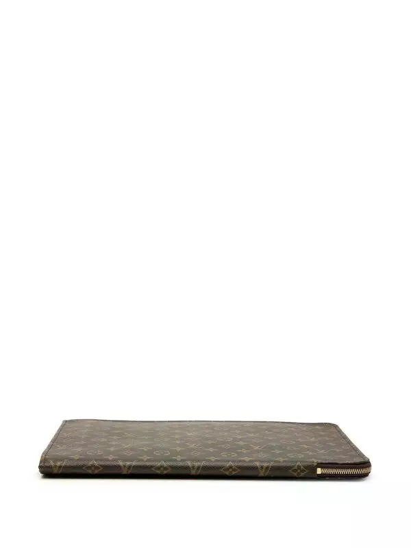 LOUIS VUITTON Monogram Document Portfolio Business Bag
