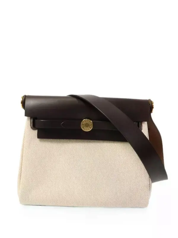 Hermès Mini Herbag Shoulder Bag - Neutrals