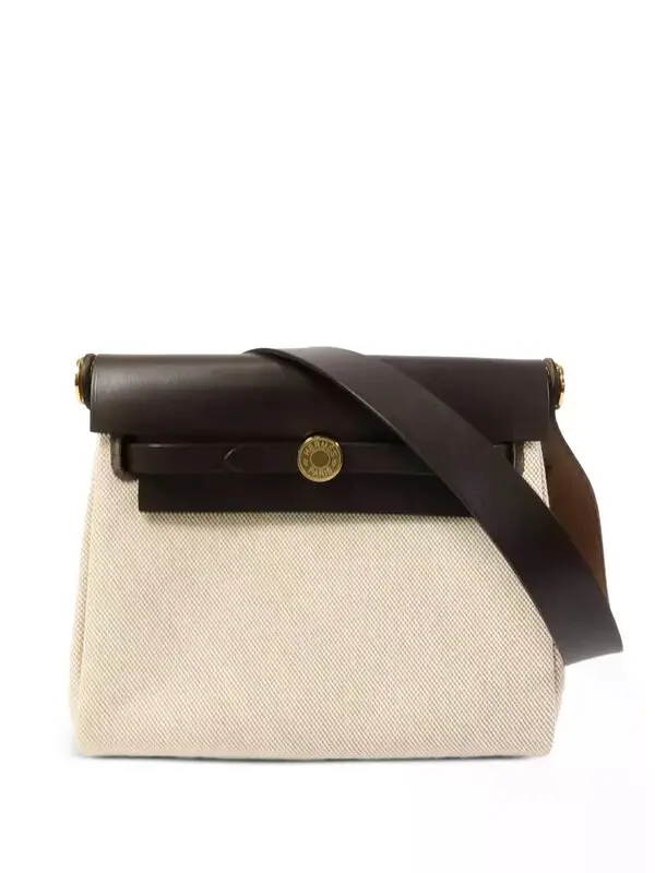 Hermès Mini Herbag Shoulder Bag - Neutrals