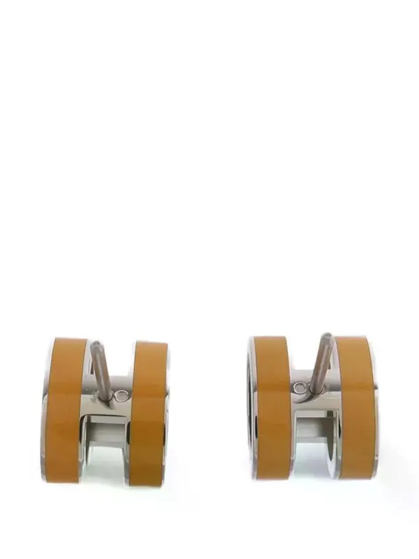 Hermès Pop H Earrings - Silver