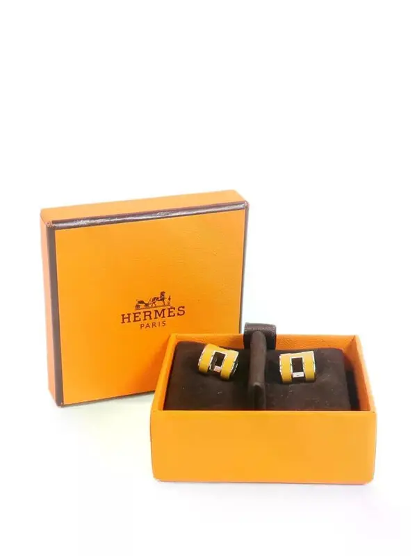 Hermès Pop H Earrings - Silver