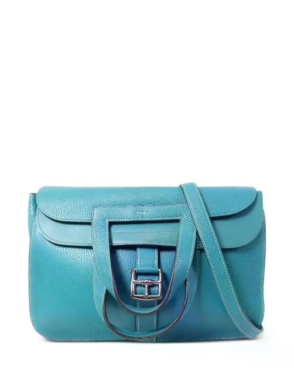 Hermès Halzan Tote Bag - Blue