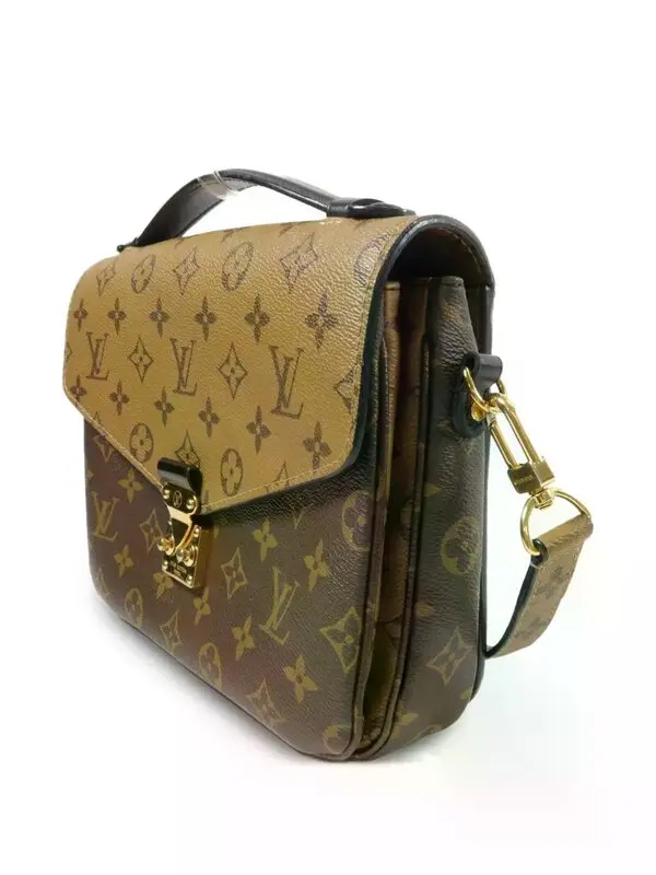 LOUIS VUITTON Pochette Metis Monogram Reverse Shoulder Bag - Neutrals